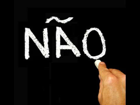 La negación en portugués. Formulas y ejemplos prácticos para formar ...