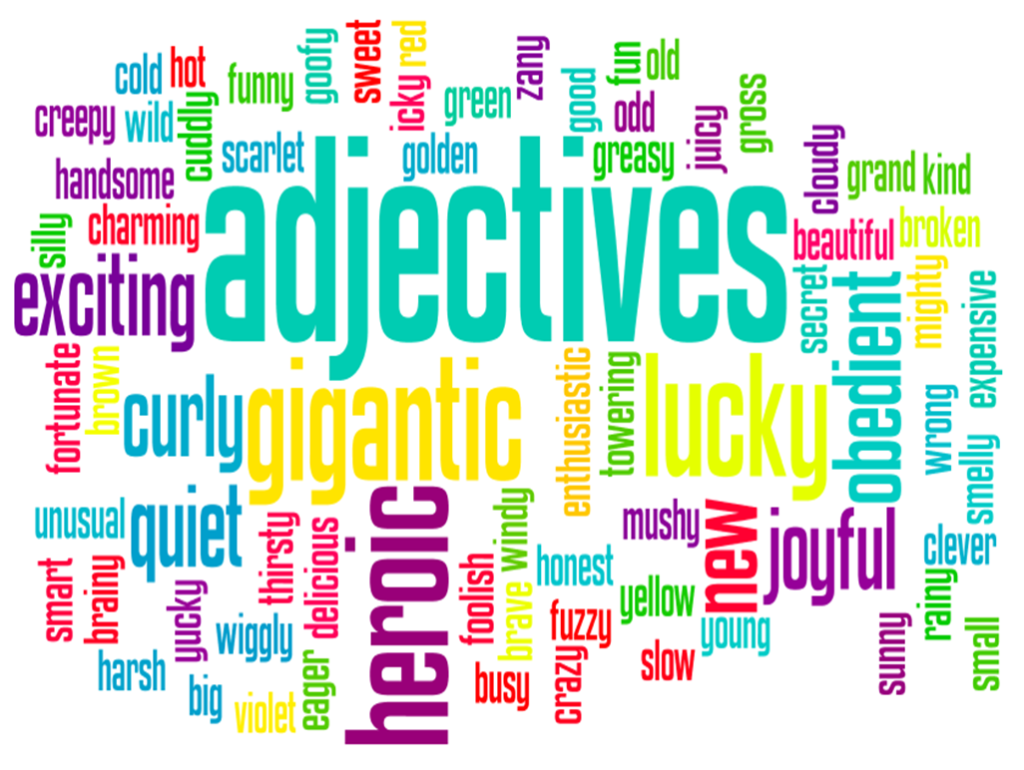 Palabras descriptivas en ingles. Adjetivos relacionados al ámbito emotivo